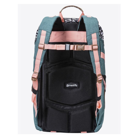 Batoh Meatfly SCINTILLA BACKPACK Dancing biela/Heather Moss | Modio.sk