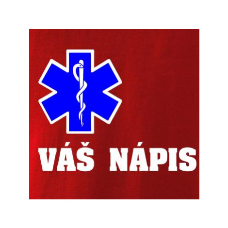 Hviezda života - vlastné nápis vpredu a vzadu - Heavy new - tričko ...