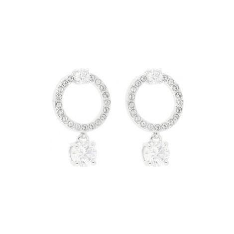 Swarovski Náušnice Attract Circle Pe Cir 5563278 Strieborná | Modio.sk