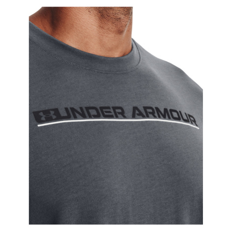 UNDER ARMOUR-UA OUTLINE SYMBOL GRID SS-GRY Šedá | Modio.sk