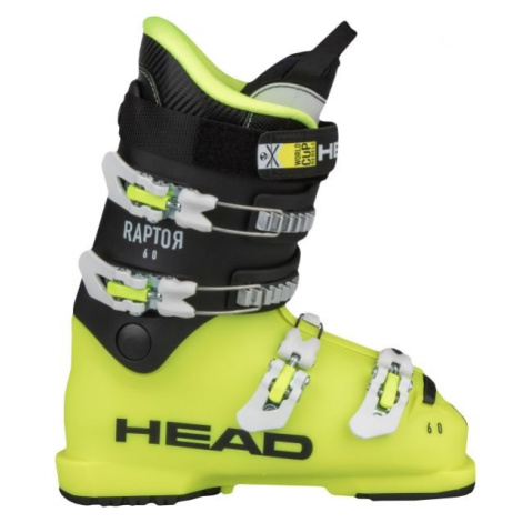 Head RAPTOR 60 JR Detská lyžiarska obuv, reflexný neón, veľkosť | Modio.sk