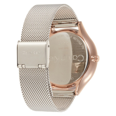 Calvin Klein Analógové hodinky 'Timeless' strieborná / ružové zlato ...