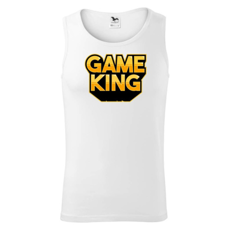 Game king - nápis veľký - Tielko pánske Core | Modio.sk