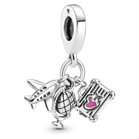 Pandora Strieborný cestovateľský prívesok Moments 799435C01 | Modio.sk