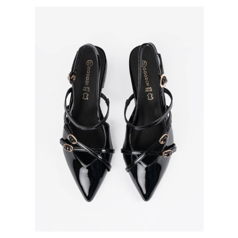 Praktické čierne lodičky pre ženy Obcas GOODIN | Modio.sk