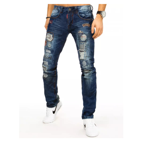 Moderné pánske rifle so záplatami DStreet | Modio.sk