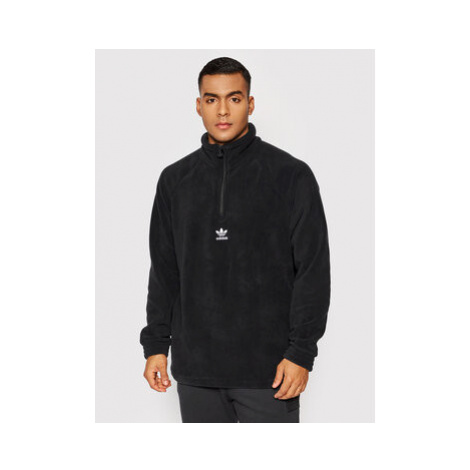 Adidas Fleecová mikina adicolor Classics H06680 Čierna Regular Fit ...