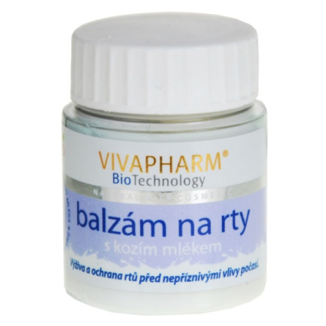 VivaPharm Balzám na rty s kozím mlékem 25 ml | Modio.sk