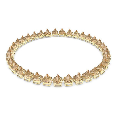 Prstienok Swarovski zlatá farba | Modio.sk