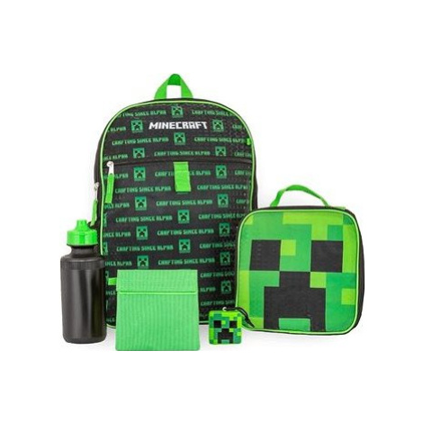 Minecraft – Mobs – Batoh, desiatový box, fľaša na pitie, prívěsok ...