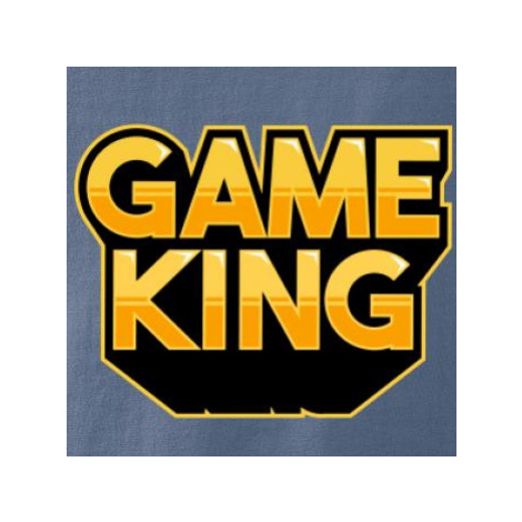 Game king - nápis veľký - Viper FIT pánske tričko | Modio.sk