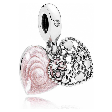 Pandora Srdiečkový prívesok Láska v rodine 796459EN28 | Modio.sk