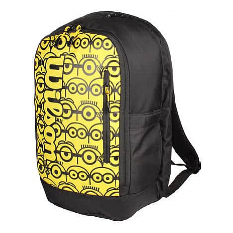 Minions Tour Backpack sportovní batoh černá-žlutá Wilson | Modio.sk