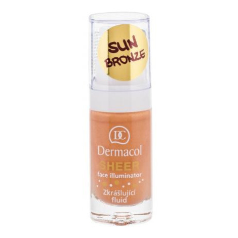 Dermacol Sheer Face Illuminator 15 ml podklad pod make-up pre ženy sun ...