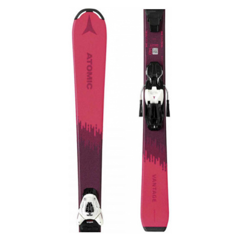 Atomic VANTAGE GIRL X 100-120 + C 5 GW Detské zjazdové lyže, ružová ...