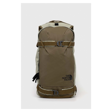 Ruksak The North Face Slackpack 2.0 zelená farba, veľký, s potlačou ...