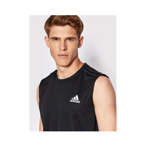 Adidas Funkčné tričko Designed To Move Sport 3-Stripes GM2130 Čierna ...