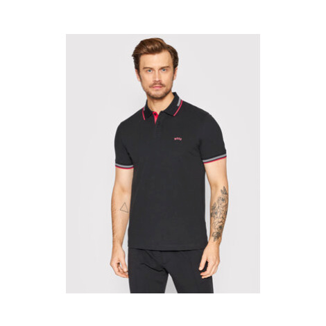 Boss Polokošeľa Paul Curved 50469245 Čierna Slim Fit Hugo Boss | Modio.sk